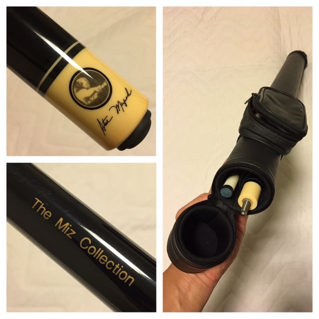 Classic Mizerak Pool Cue With Casing, Sports Equipment, Sports & Games ...