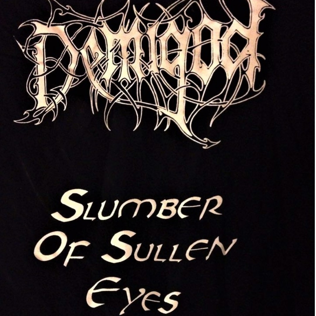 DEMIGOD "Slumber of Sullen Eyes" T-SHIRT (SIZE US L), Men's Fashion ...