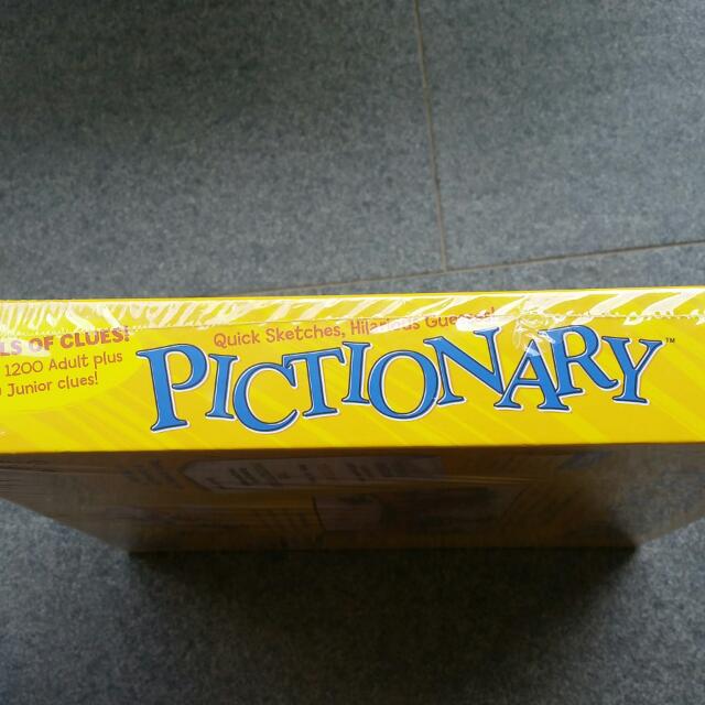 New PICTIONARY Singaporr Edition, Hobbies & Toys, Toys & Games on Carousell