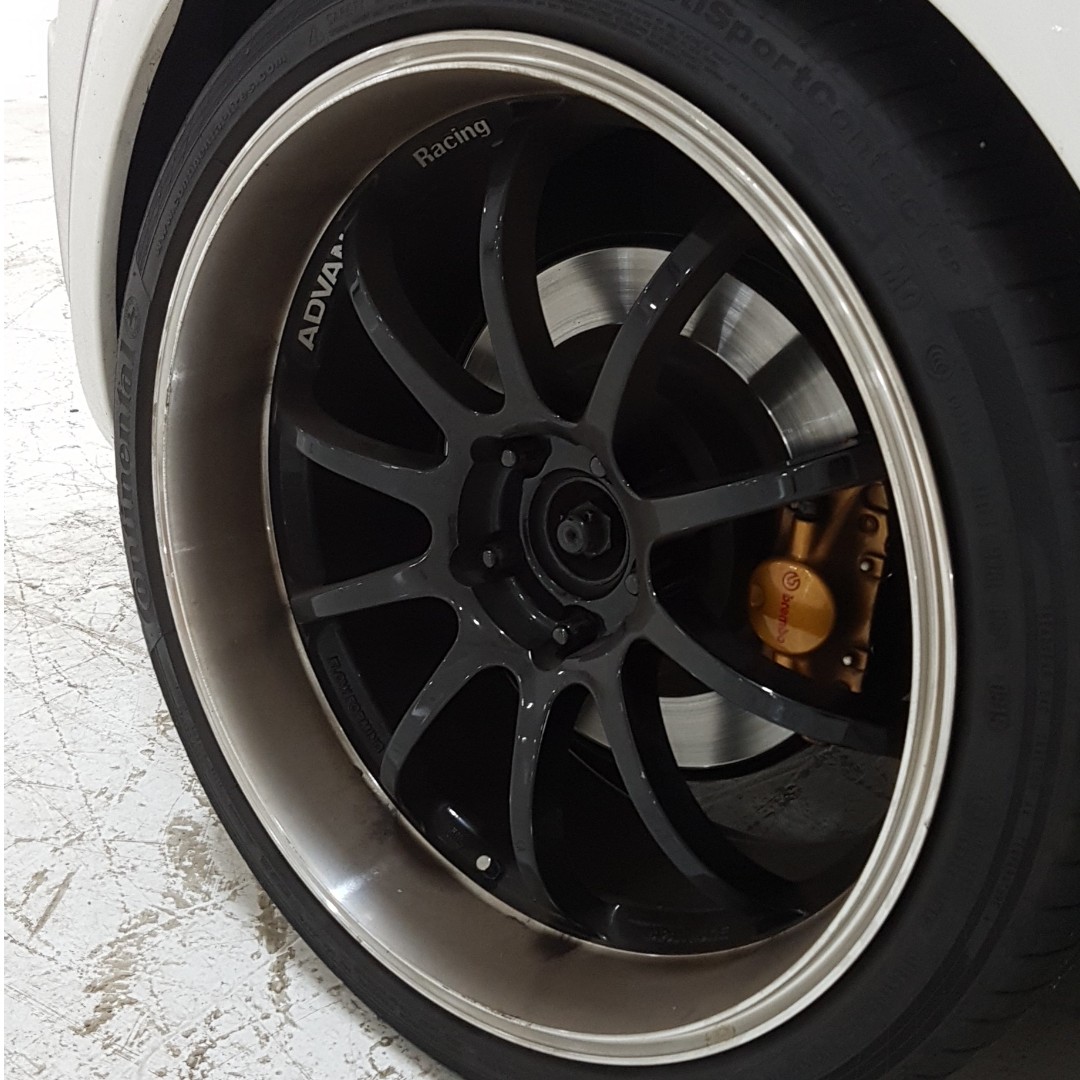 Advan Racing RS-D 20 inch Rims, Car Accessories on Carousell