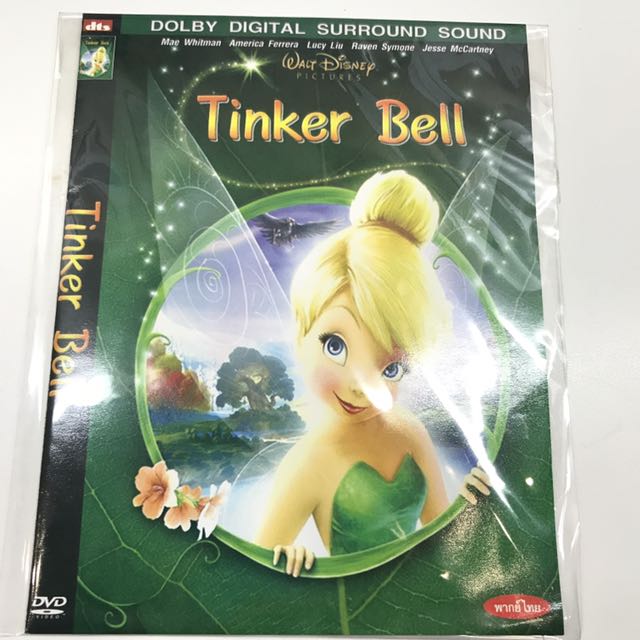 Tinker Bell DVD, Hobbies & Toys, Music & Media, CDs & DVDs on Carousell