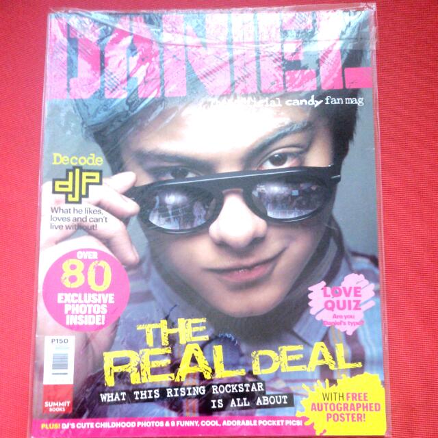 Daniel Padilla Candy Fan Magazine, Hobbies & Toys, Books & Magazines ...