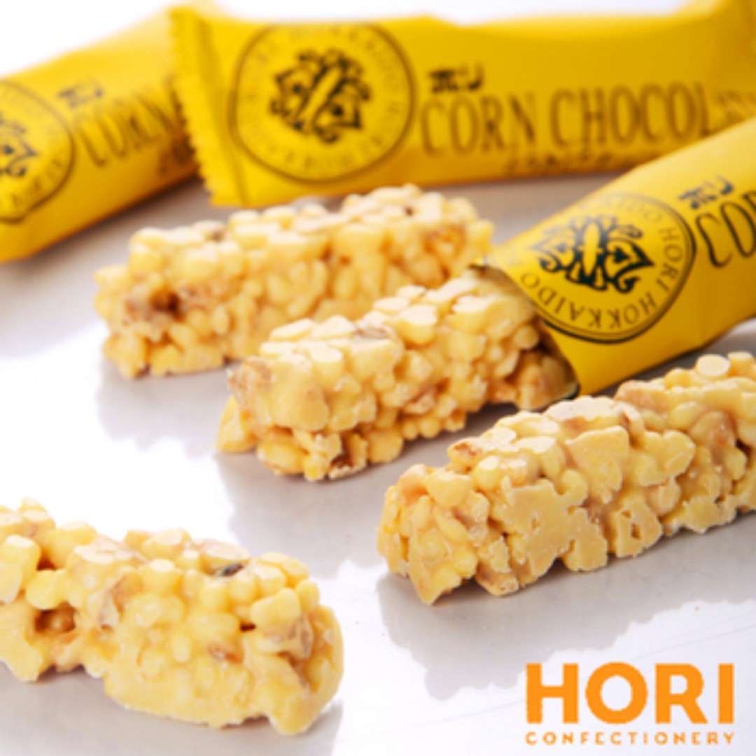 [Directly from Japan!] Hori Hokkaido Corn Chocolate Snack, Food ...