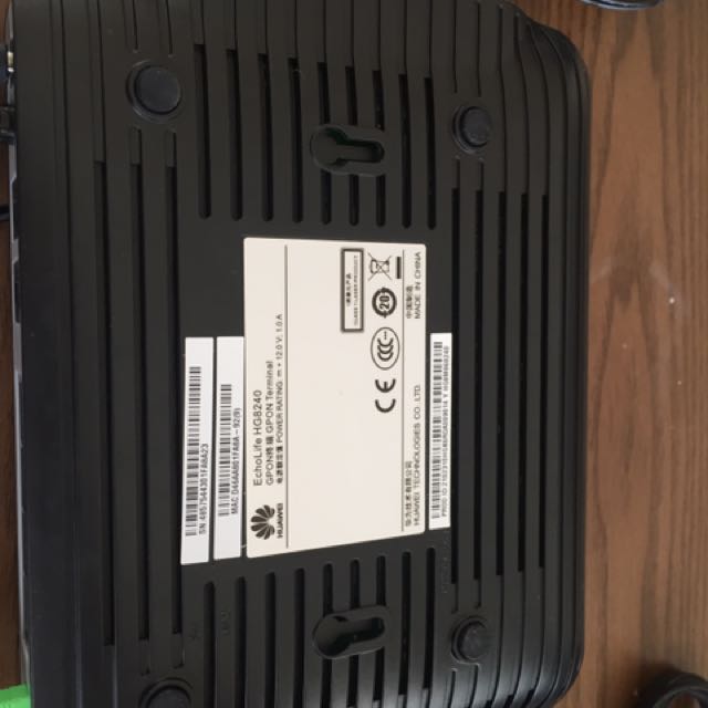 HUAWEI EchoLife HG8240 GPON Terminal, Computers & Tech, Parts ...