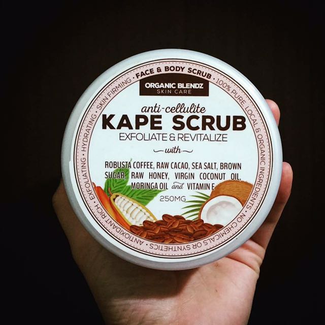 Kape Scrub Face And Body Coffee Scrub, Beauty & Personal Care, Bath ...