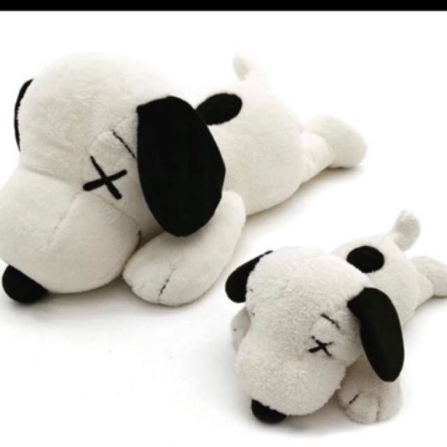 KAWS X Peanuts Snoopy Plush, Hobbies & Toys, Toys & Games on Carousell