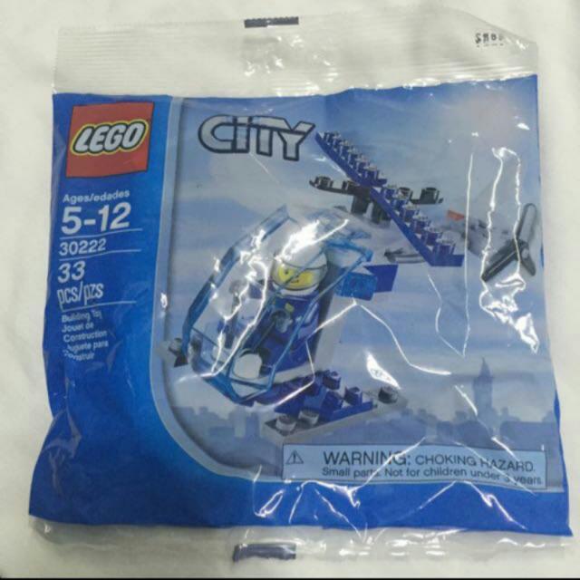 Lego 30222 Lego City Police Helicopter Polybag, Hobbies & Toys, Toys ...