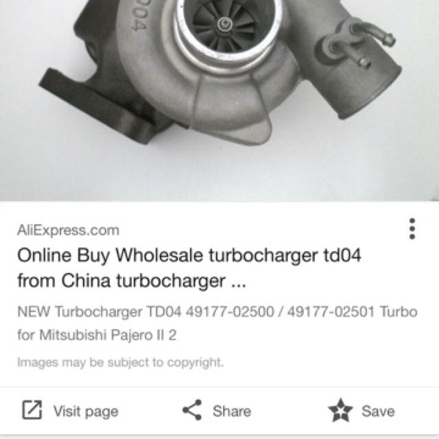 Ralliart Td04, Car Accessories on Carousell