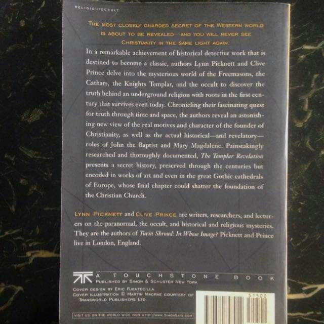 The Templar Revelation : Secret Guardians Of The True Identity Of ...