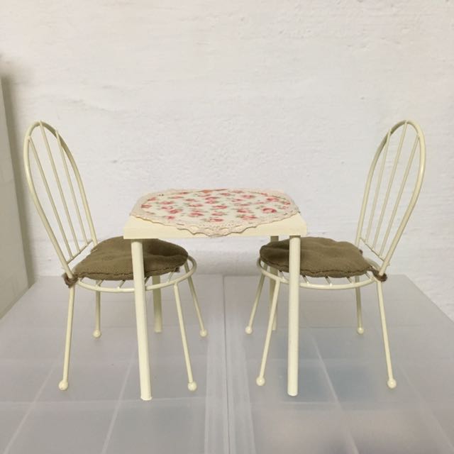1 6 Scale Table And Chairs Set For Blythe And BJD Hobbies Toys Toys