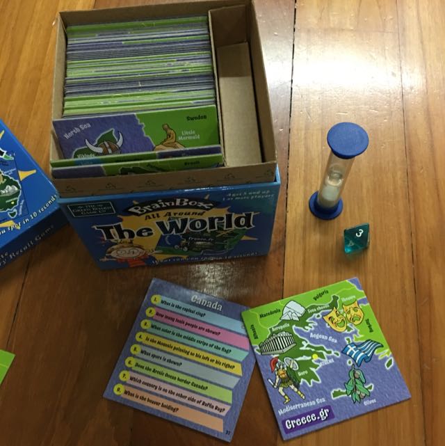 Brain Box - All Around The world, Hobbies & Toys, Toys & Games on Carousell
