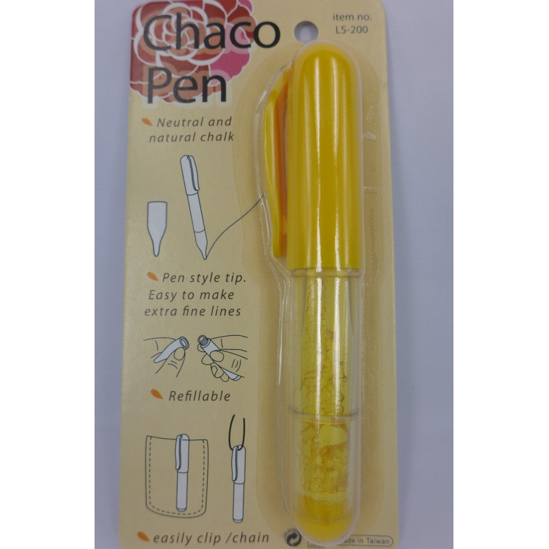 Chaco Chalk Pen YELLOW *Made in Taiwan*, Hobbies & Toys, Stationery ...