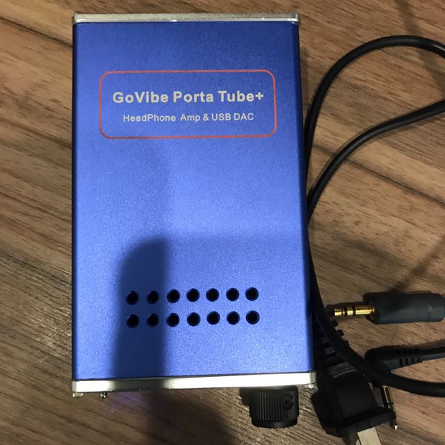 Go vibe porta tube DAC And Portable tube Amp, Audio, Other Audio ...