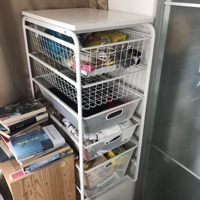 Ikea Algot Frame With 5 baskets, Furniture & Home Living, Home ...