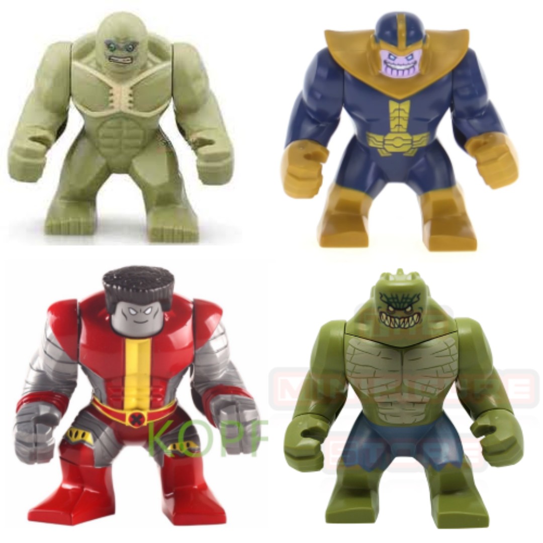 LEGO Inspired Marvel DC Super Heroes Big Figures Hobbies Toys Toys 