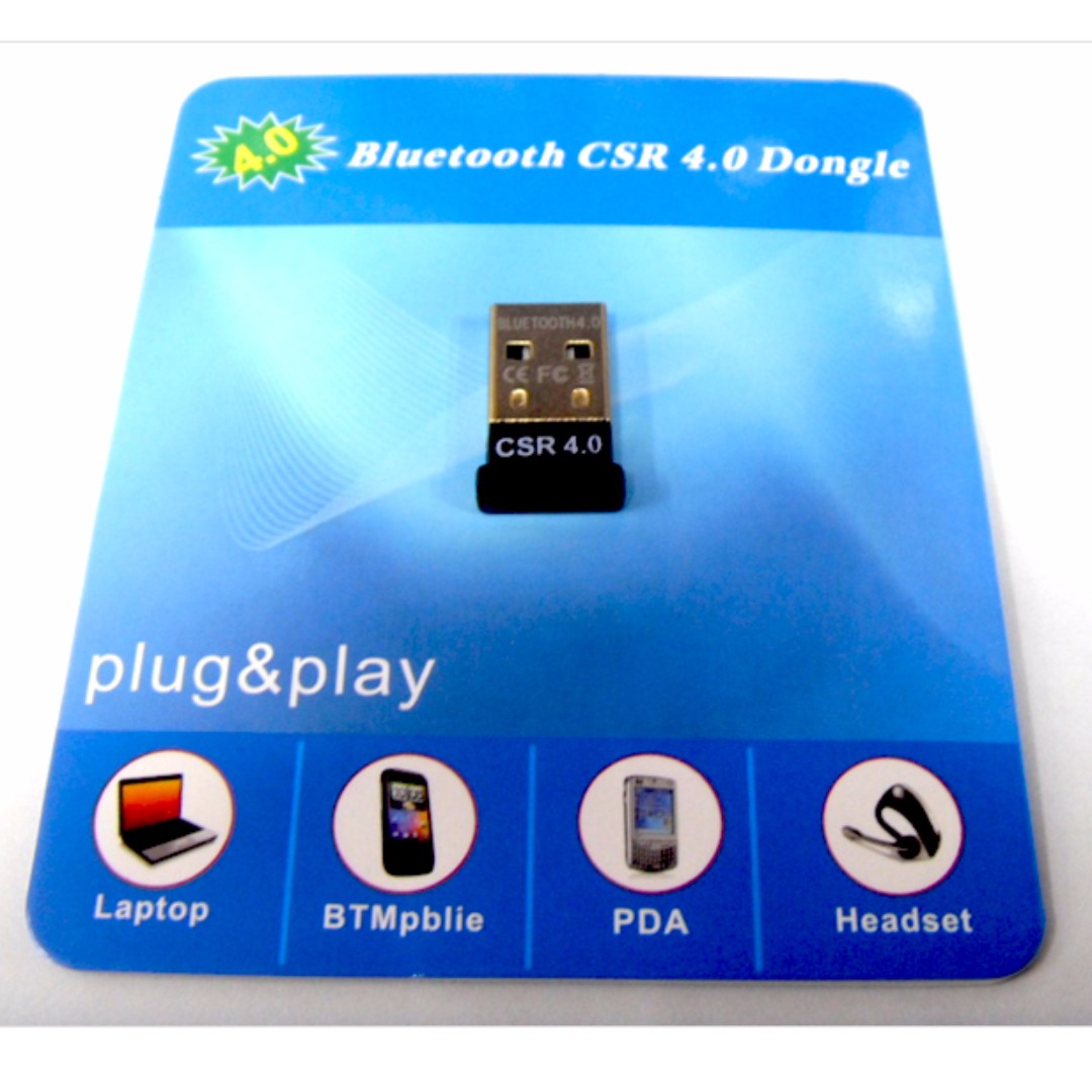 NEW - Bluetooth CSR 4.0 Dongle - 藍芽4.0 適配器 - S0602, 音響器材, 可攜式音響設備 ...