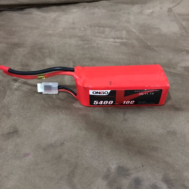 ONBO LiPo Battery 5400 mah 10 C Discharge 3S 11.1 V, Mobile Phones ...
