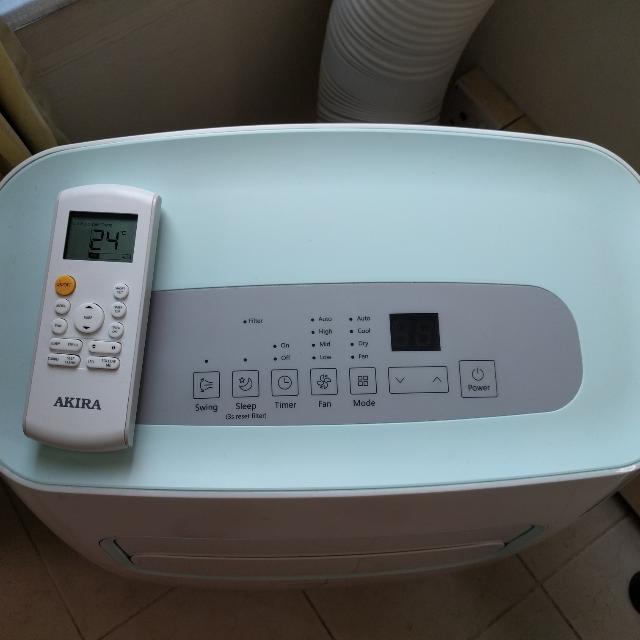 Portable Aircon AKIRA ACP 91M - 9000 BTM, TV & Home Appliances, Air ...