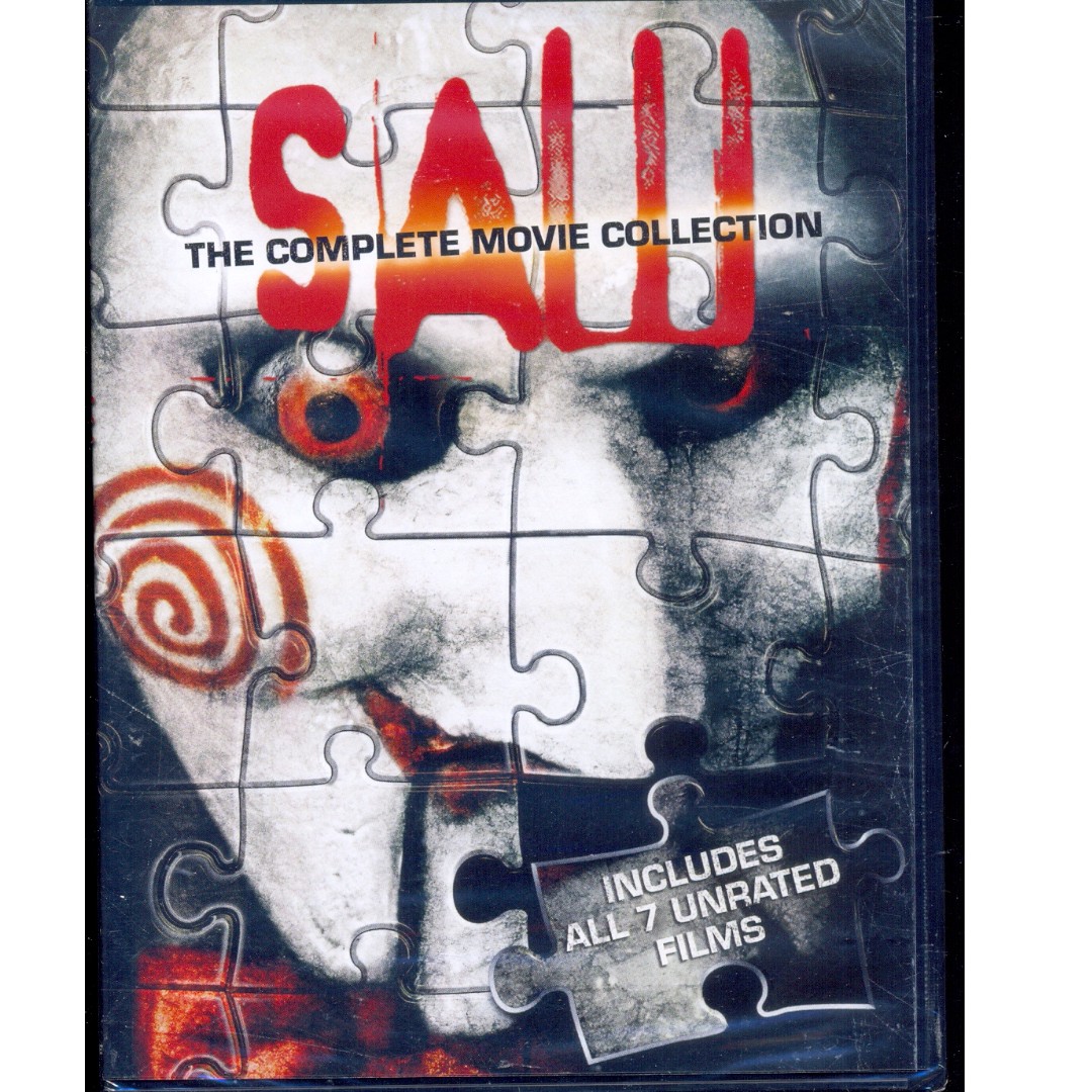 Saw - The Complete Movie Collection - New DVD, Hobbies & Toys, Music ...