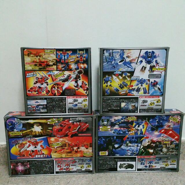 Takara Tomica Hyper Series Hyper Rescue - Rescue Back Draft & Sonic ...
