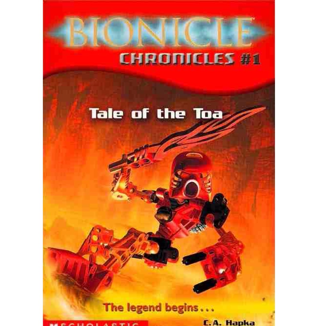 Pre Loved Book Bionicle Tale of The Toa The Legend Bgins, Hobbies ...