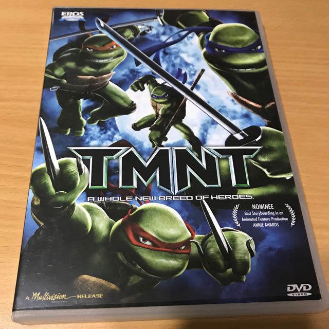 Teenage Mutant Ninja Turtles Animated Movie (DVD), Hobbies & Toys ...