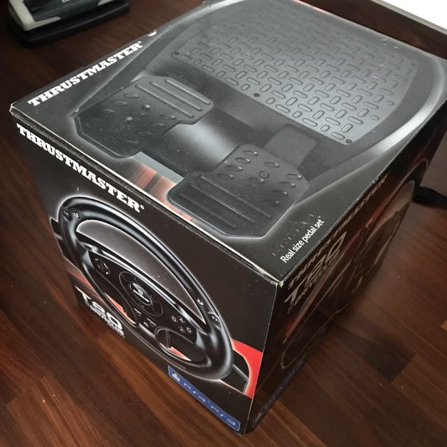 Thrustmaster Model T80 Racing Wheel, Video Gaming, Gaming Accessories ...