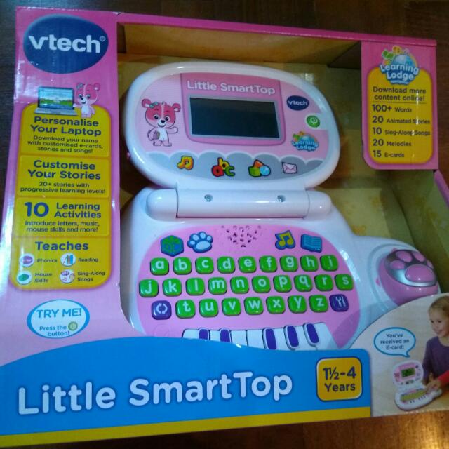 Vtech Little Smart Top - Pink, Babies & Kids, Infant Playtime on Carousell