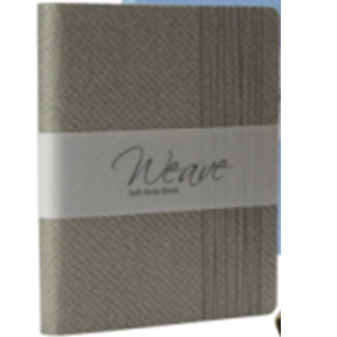 Weave Soft Note Book [Grey] - Grandluxe A5 Notebook (Brand New ...