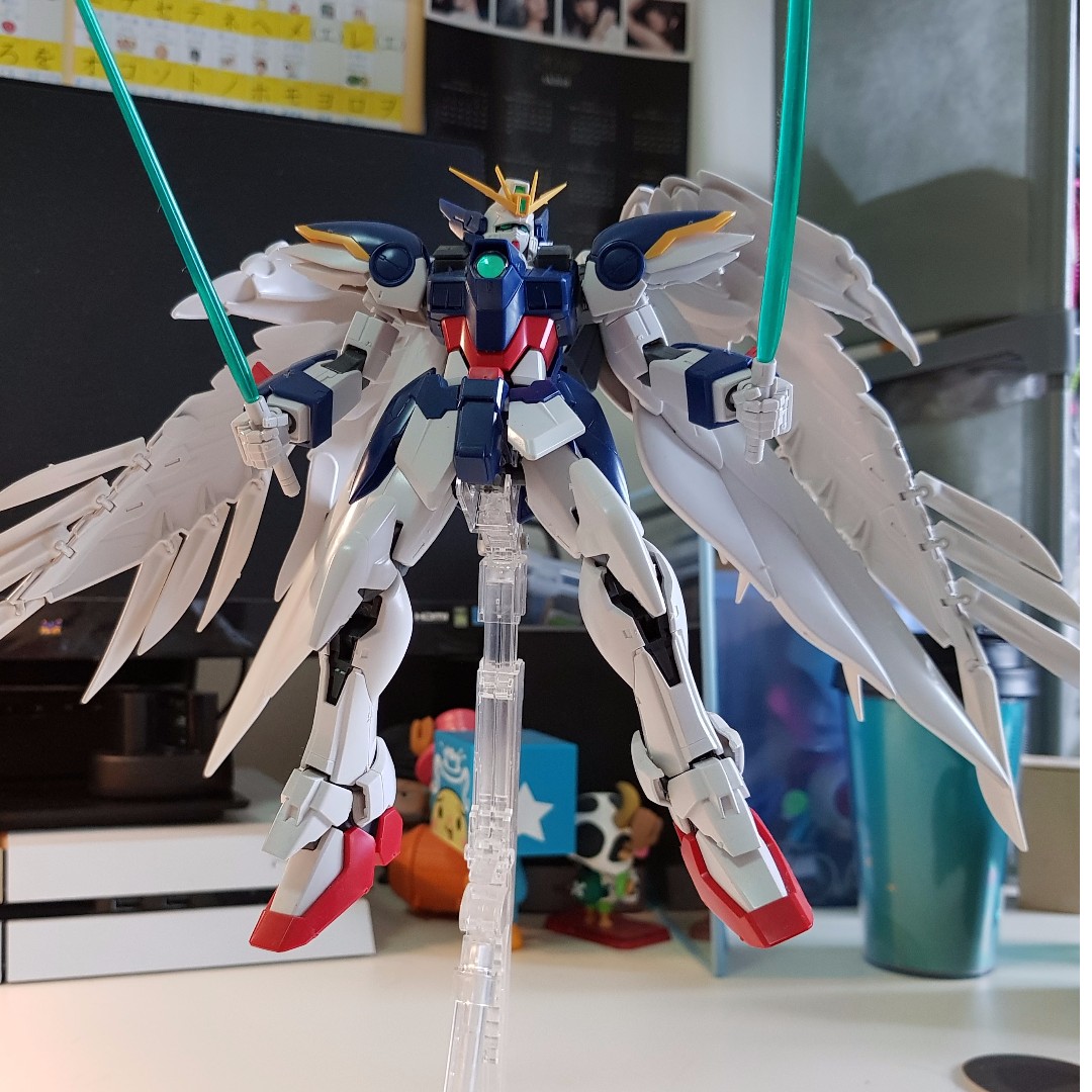 Wing Gundam Zero MG, Hobbies & Toys, Toys & Games on Carousell