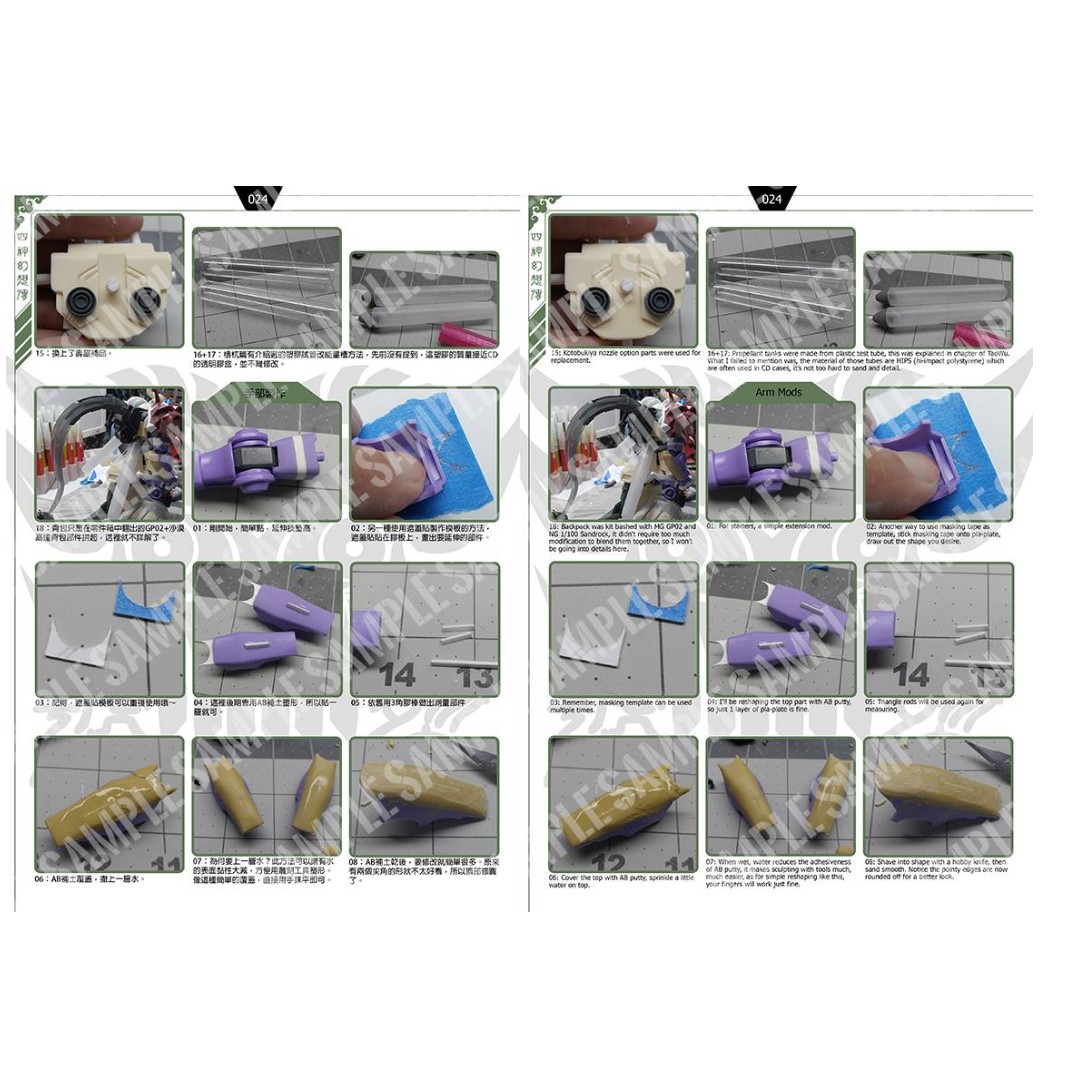 Clash of Deities Gunpla modification guide book by Mr Dash, Hobbies ...