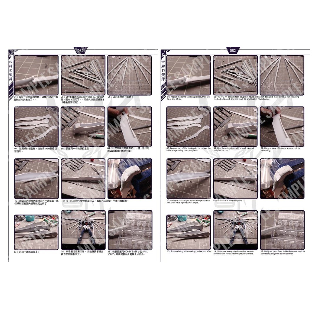 Clash of Deities Gunpla modification guide book by Mr Dash, Hobbies ...