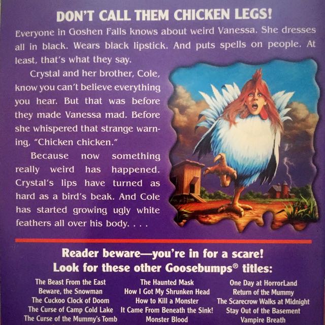 Goosebumps Chicken Chicken, Hobbies & Toys, Books & Magazines, Children ...