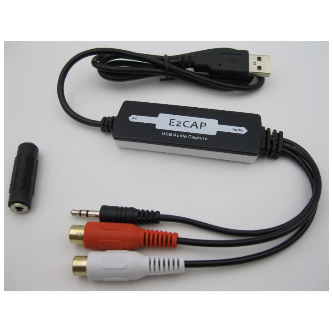 USB Audio Capture - USB音頻採集器 - S06138, 電腦＆科技, 電腦周邊及配件, 電腦線、轉接線及轉換器 ...