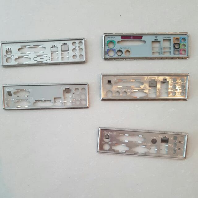 Used IO Plate / IO Shield For Various Motherboard, Computers & Tech ...