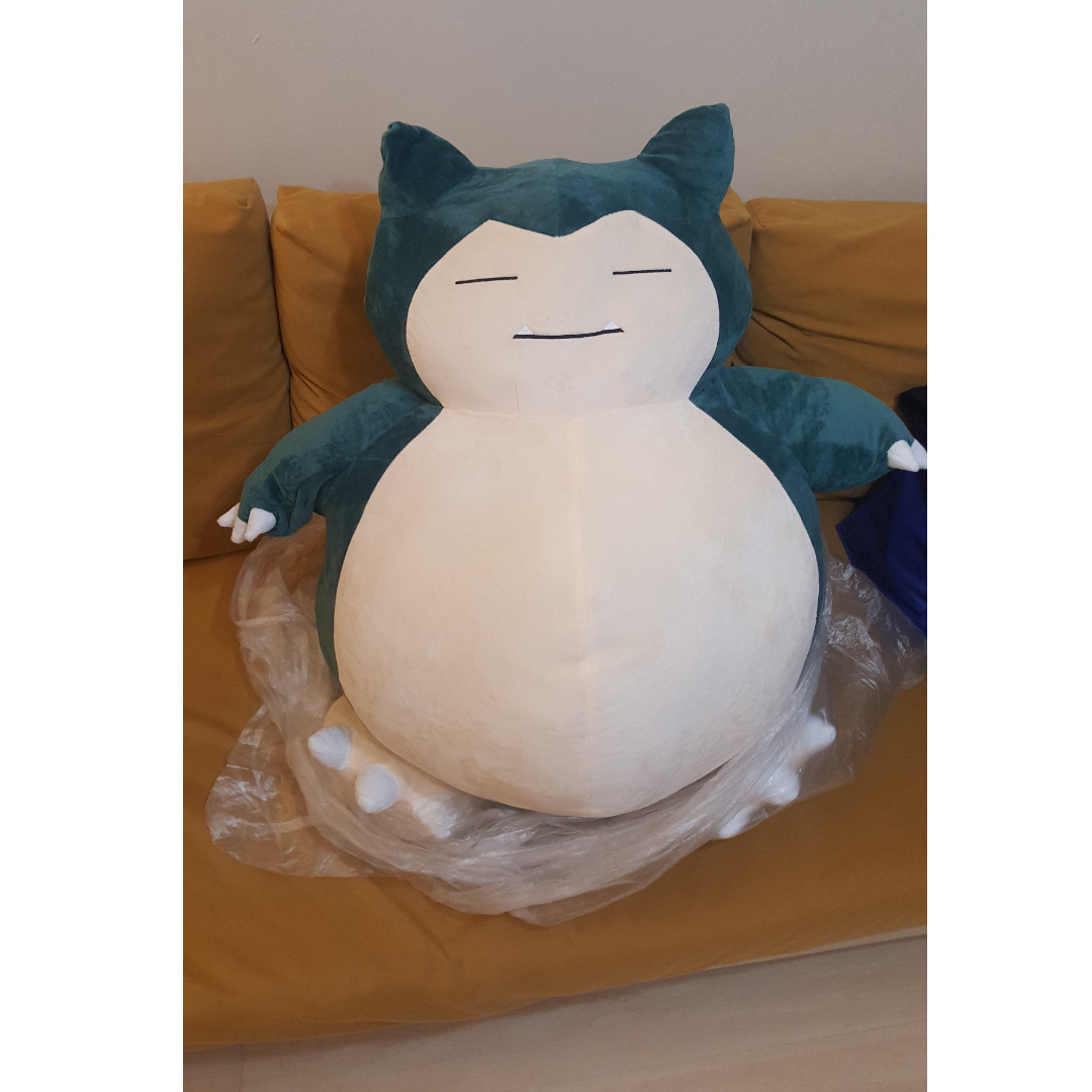 80cm Snorlax, Hobbies & Toys, Toys & Games on Carousell