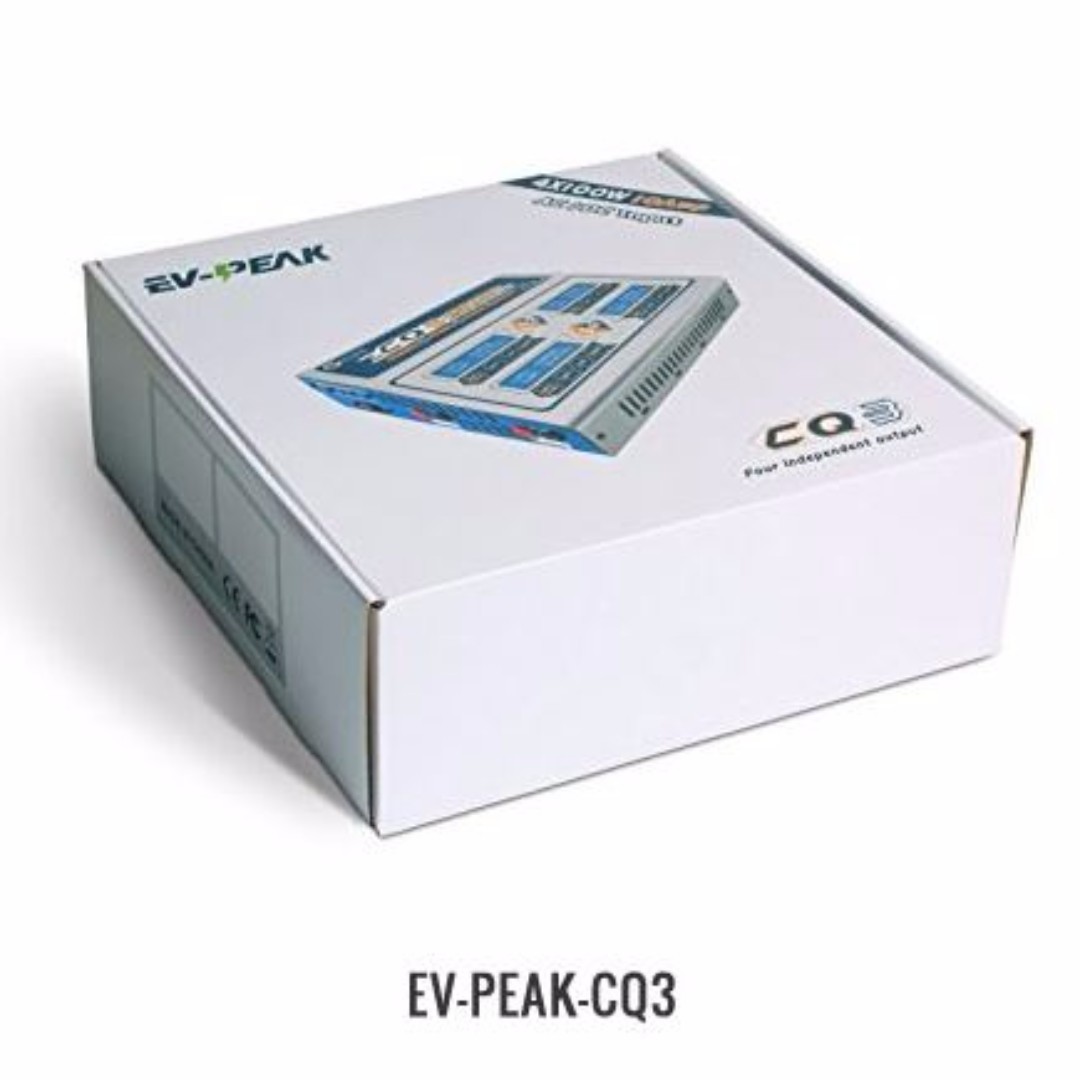 EV-PEAK CQ3 110-240V 4x100Watt 10Amp AC/DC Multi Charger, Hobbies & Toys, Toys & Games on Carousell