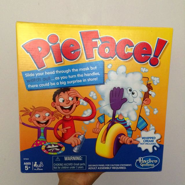 Hasbro Pie Face, Hobbies & Toys, Toys & Games on Carousell