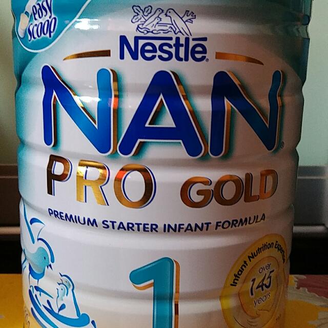 Nan Pro Gold Stage 1 Infant Formula Milk Powder, Babies & Kids, Nursing ...