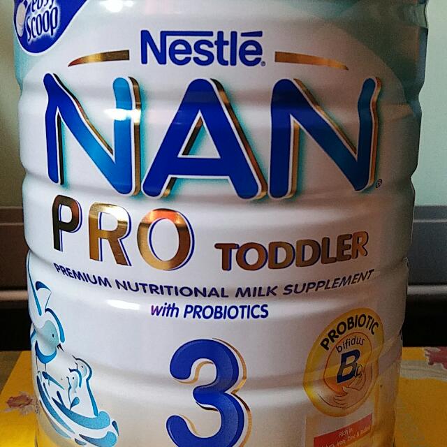 Nan Pro Toddler Stage 3 Milk Powder, Babies & Kids, Nursing & Feeding ...