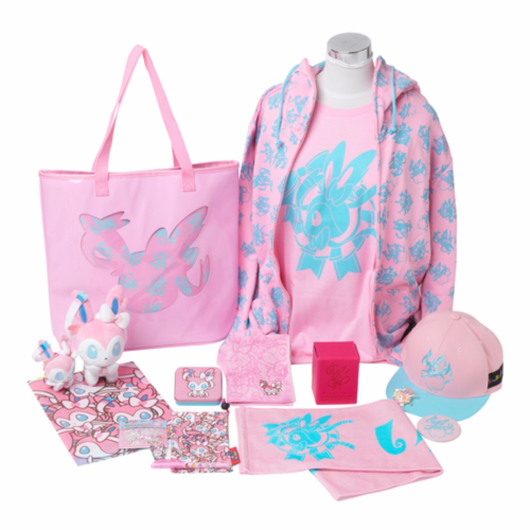 Pokemon Center Exclusive Sylveon Ninfia Special Set c/w Special Sylveon ...