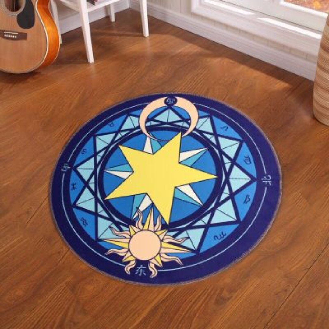 pre order cardcaptor sakura sun star moon floor mat carpets, Furniture ...