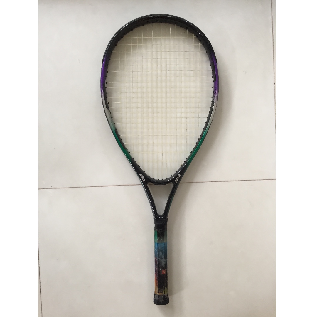 Prince Synergy Extender Tennis Racquet, Sports Equipment, Sports ...
