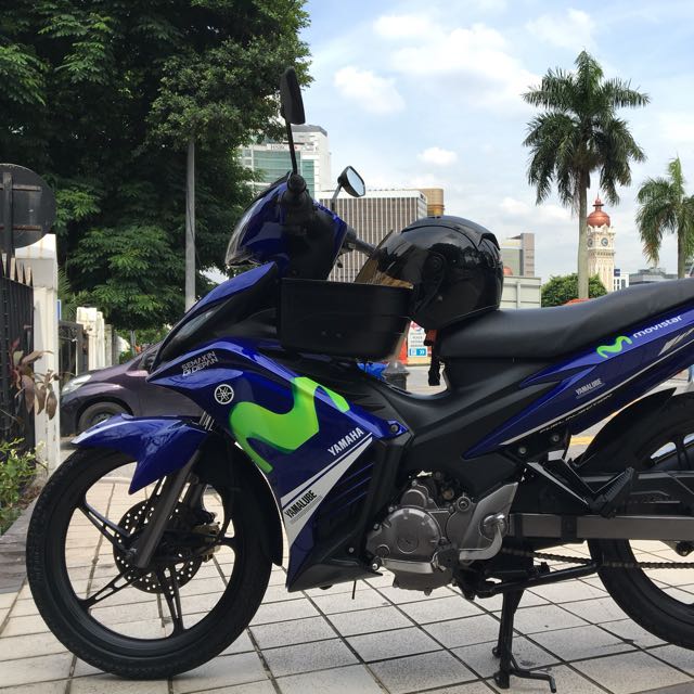 Yamaha 135LC Movistar Special Edition, Motorbikes on Carousell