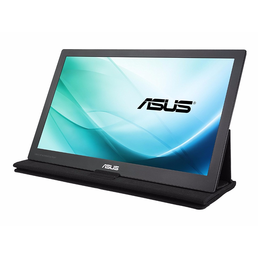 ASUS MB169C+ 15.6" Full HD 1920x1080 IPS USB Type-C Powered Eye Care ...