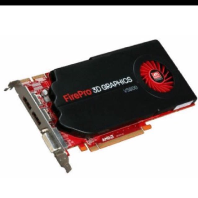 ATI FIREPRO V5800 GRAPHICS CARD, Computers & Tech, Parts & Accessories ...