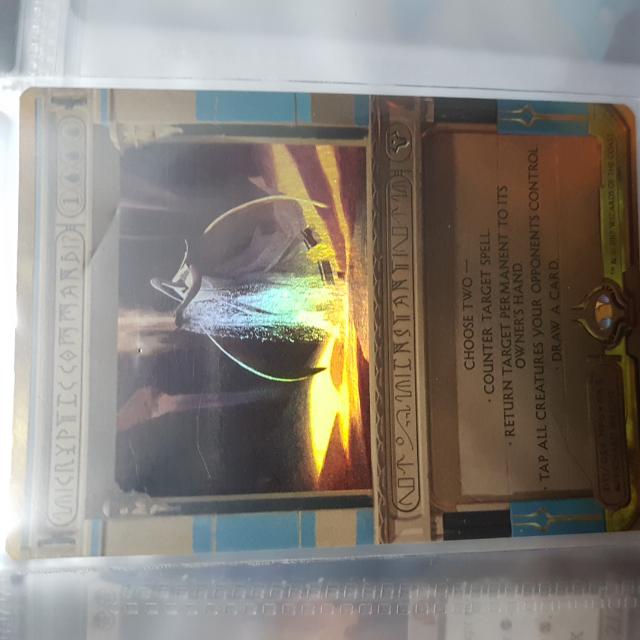 Cryptic Command Invocation Master Piece Card Series Foil, Hobbies ...
