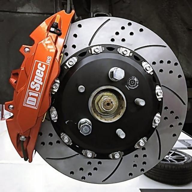 D1 Spec 4 Pot Big Brake Kit 330mm Rotors Honda Mitsubishi Toyota Subaru ...