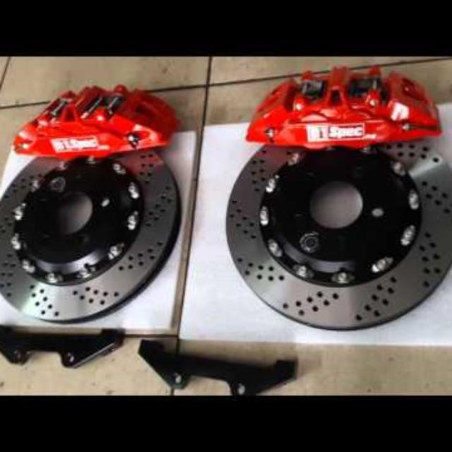D1 Spec 4 Pot Big Brake Kit 330mm Rotors Honda Mitsubishi Toyota Subaru ...