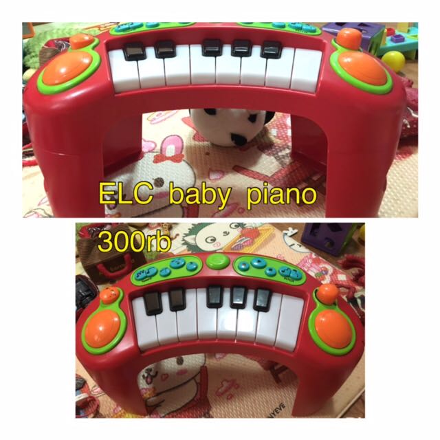 ELC Mini Keyboard, Bayi & Anak, Mainan & Baby Walker di Carousell
